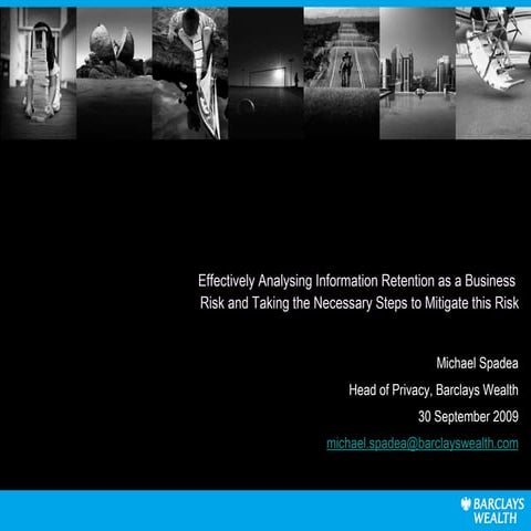 Records Management and ediscovery as Risk | PPT | Business Accounting ...