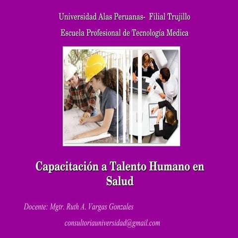 Capacitacion en Recursos Humanos en Salud | PPT