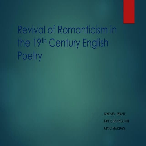Romanticism | PPT