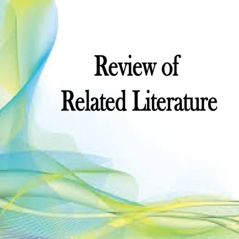 CHAPTER 2 - RRL - Practical Research 2 - SHS | PPTX