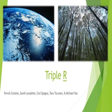 Triple R Presentation | PPTX | Education