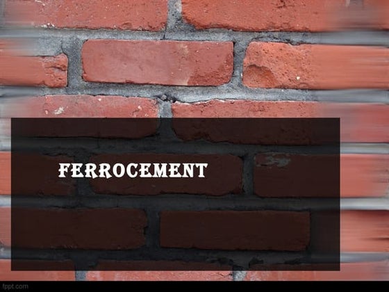 Ferrocement | PPT