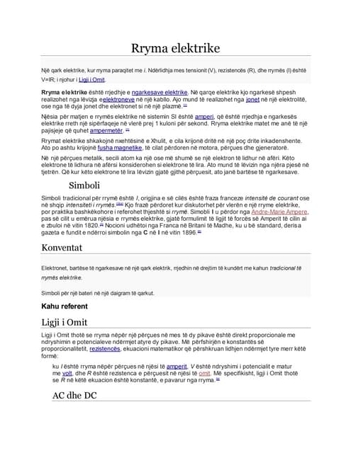 Rryma Alternative | PPTX