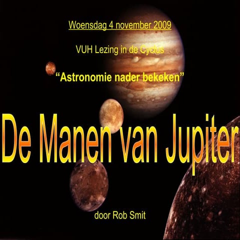 RS 2009-11 De Manen van Jupiter | PPT