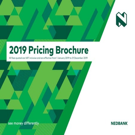 Nedbank Brochure for Pricing | PDF