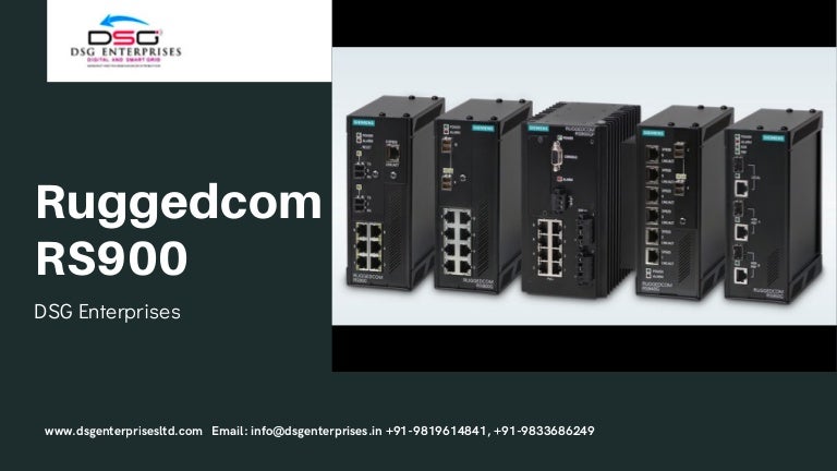 SIEMENS RUGGEDCOM RS900 COMPACT ETHERNET SWITCH