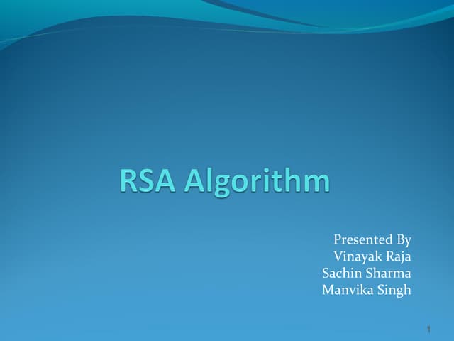 Digital Signature Recognition using RSA Algorithm | PPT Digital Signature Recognition using RSA Algorithm | PPT