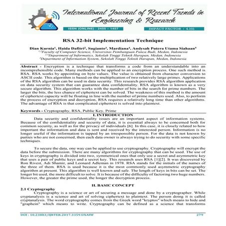 Rsa 32 Bit Implementation Technique Pdf 