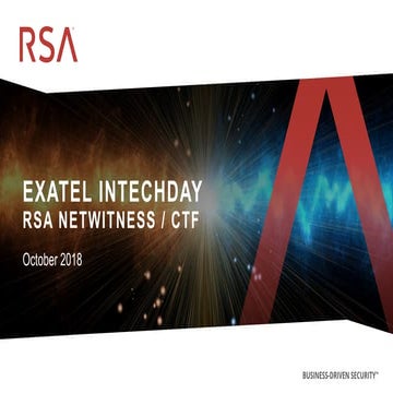 RSA CTF event | PPTX | Computing | Technology & Computing