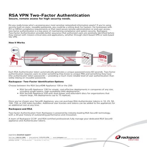 Rsa Two Factorauthentication Pdf Internet Computing