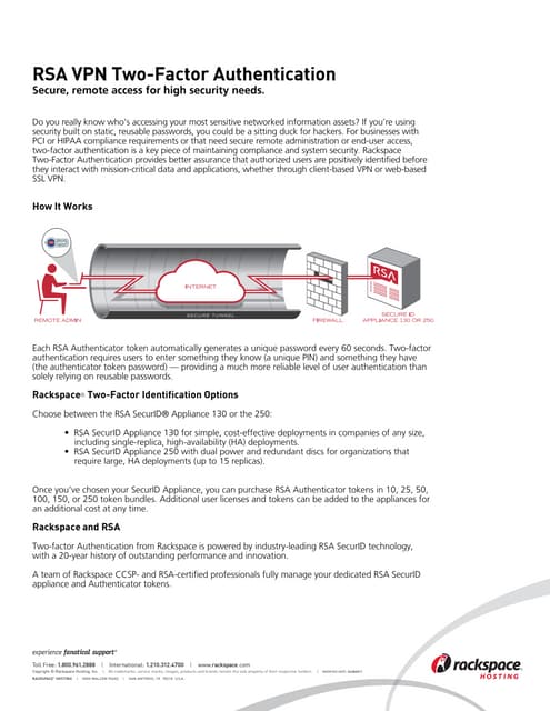 Rsa Two Factorauthentication Pdf Internet Computing