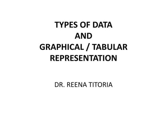 Classification of data | PPT
