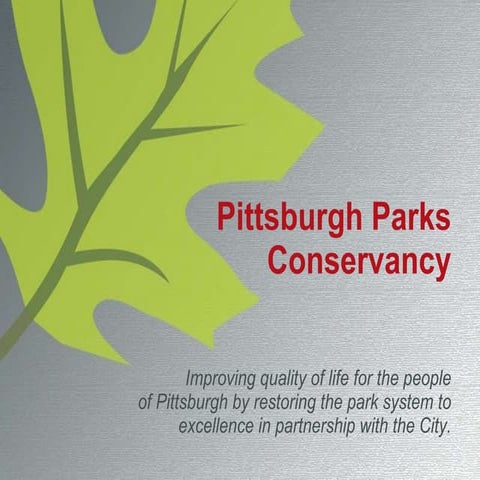 Parks Conservancy Treehouse Presentation | PPT
