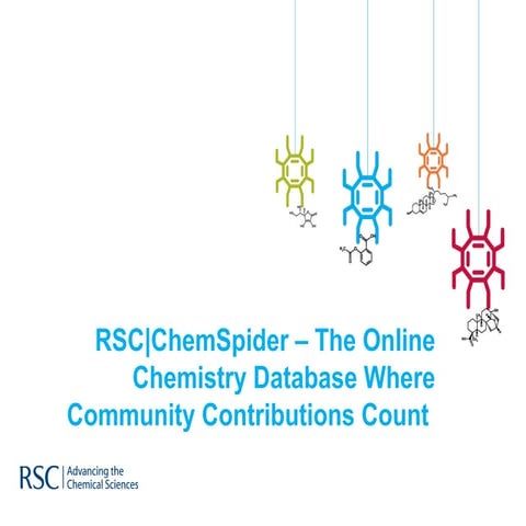 RSC ChemSpider is the online chemistry database where community ...