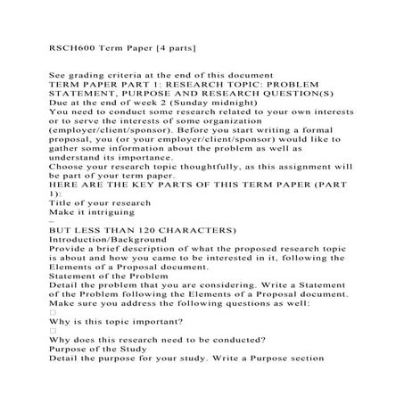 Research Paper – Final Submission InstructionsThe Research P.docx