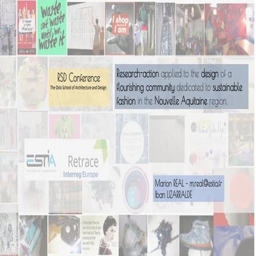 Rsd62017 marion real_estia_fashion_convivial_community | PPT