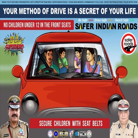 ROAD SAFETY EDUCATION POSTERS - SAFER INDIAN ROADS | PDF