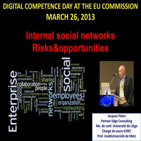 Internal social networks | PPTX