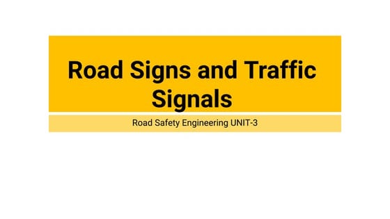 INTERSECTIONS IN TRAFFIC ENGINEERING | PPTX