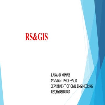 RS&GIS FOR QGIS | PPT