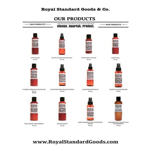 Royal Standard Product Catalogue | PDF
