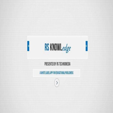 RS KNOWLedge | PPTX | Computing | Technology & Computing