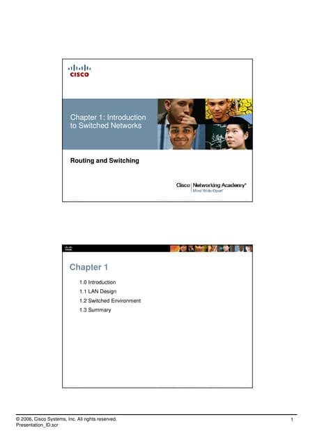 CCNA 2 Routing and Switching v5.0 Chapter 1 | PPTX