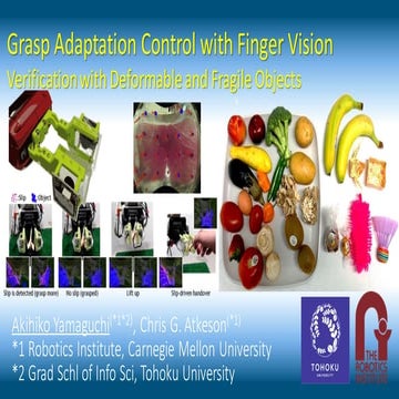 Rsj 2017 Grasp Adaptation Control With Finger Vision Ppt