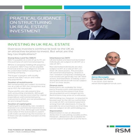 Investing in UK real estate | PDF