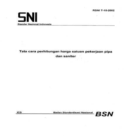 Rsni t-15-20021 | PDF