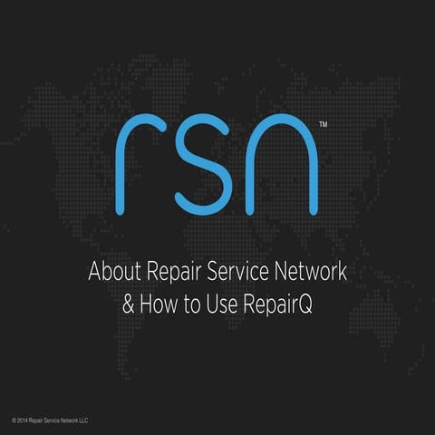 RSN RepairCenter Presentation | PDF