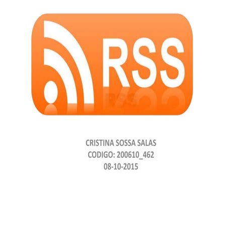 LAS RSS Y SUS FUNCONES | PPTX