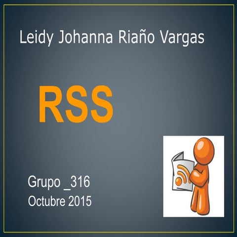 LAS RSS Y SUS FUNCONES | PPTX
