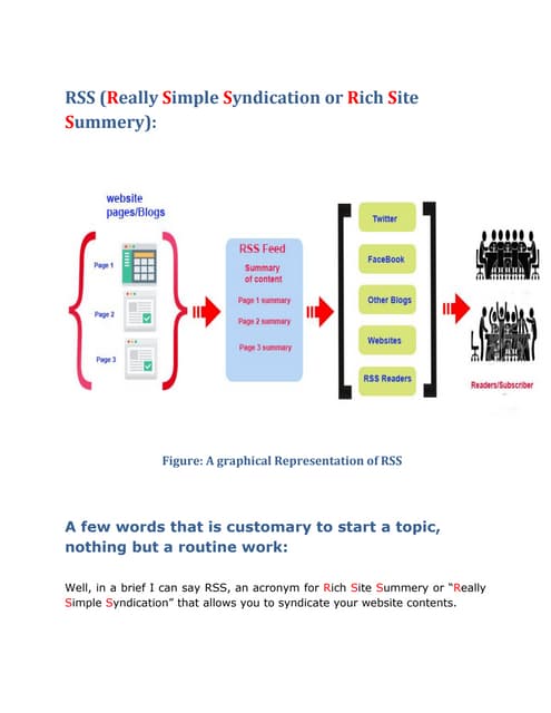 Introduction to RSS | PPT