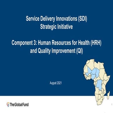 RSSH Service Delivery Innovation (component 3 - HRH_QI)_AR.pptx | Human ...