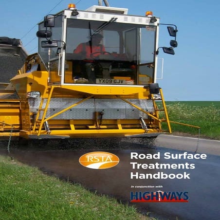 Rsta road surface treatments handbook v23 | PDF | Skin Care | Beauty