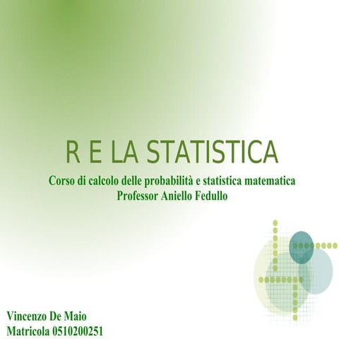 R e la statistica | PDF | Physics | Science