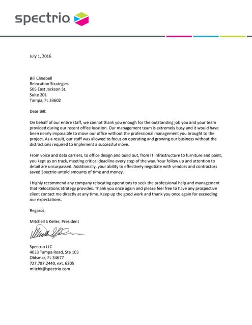 RST Reference Letter from the Grid Company | PDF