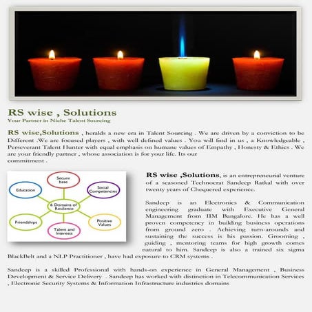 RS wise , Solutions Your Partner in Niche Talent Sourcing | PDF