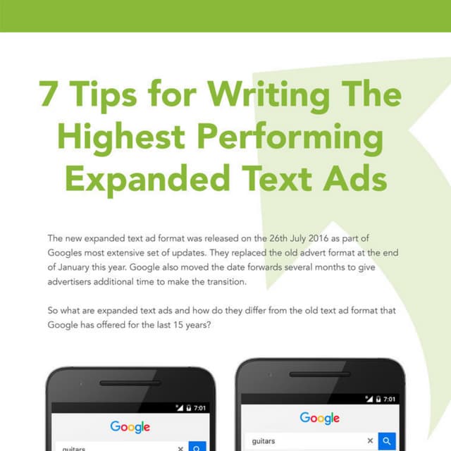 7 Advanced Strategies for Writing the Highest Performing Text Ads ...