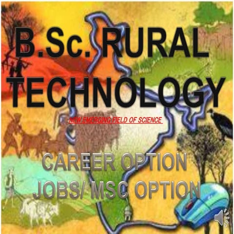bsc rural technology | PPT