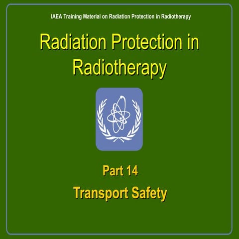 Radiation protection in radiotherapy unit | PPT