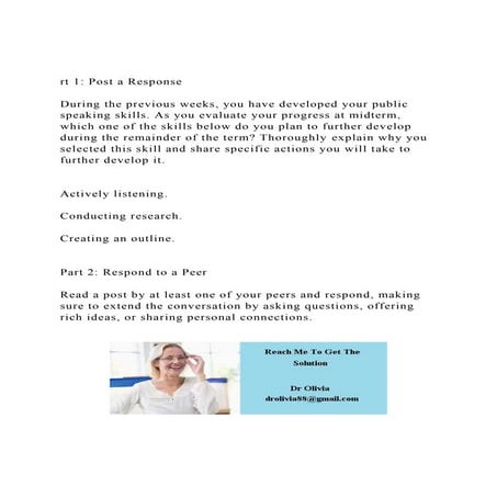 rt 1 Post a ResponseDuring the previous weeks, you have dev.docx