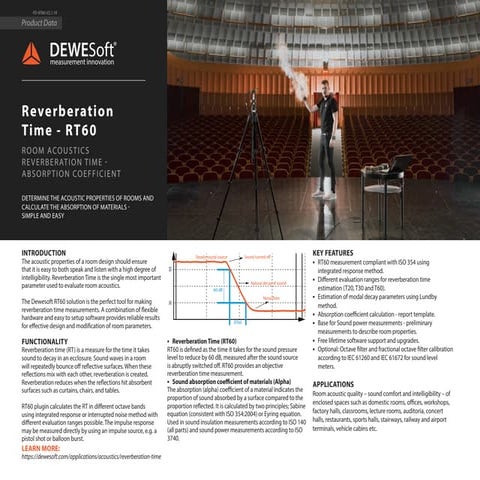 Rt60 | Dewesoft | PPT