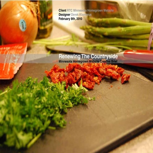 RTC Creative Brief | PPT