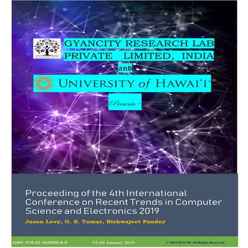 International Conference On Computer Engineering | RTCSE 2019 | PDF ...