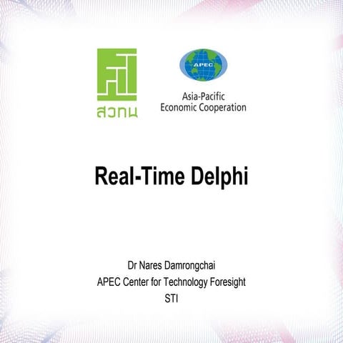 Rt delphi intro for siga | ODP
