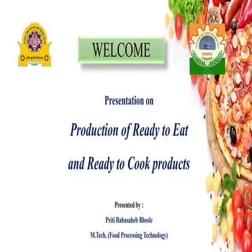 Production of Ready to Eat and Ready to Cook products.pptx