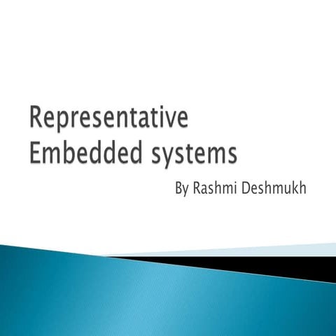 Representative Embedded System | PPT