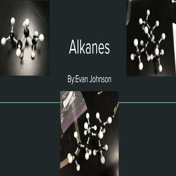 Alkanes presentation | PPTX | Chemistry | Science